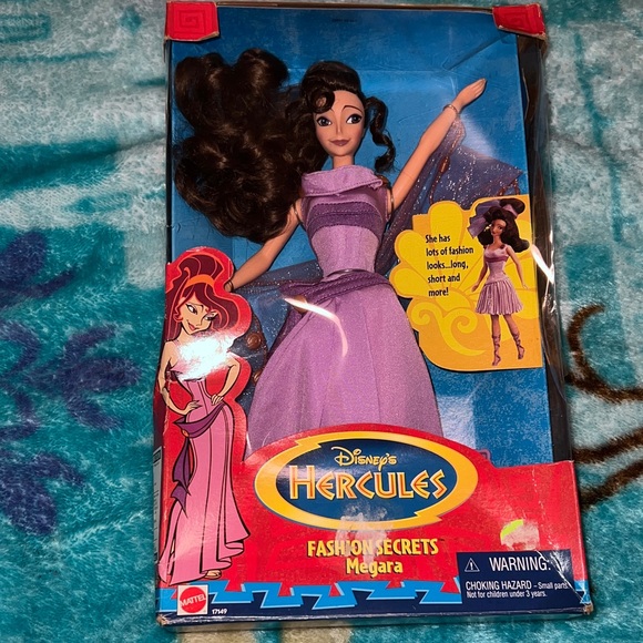Disney | Toys | Disney Hercules Megara Fashion Doll In Purple | Poshmark